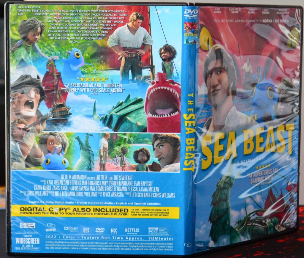 The Sea Beast (2022) Region Free DVD - SKNMART
