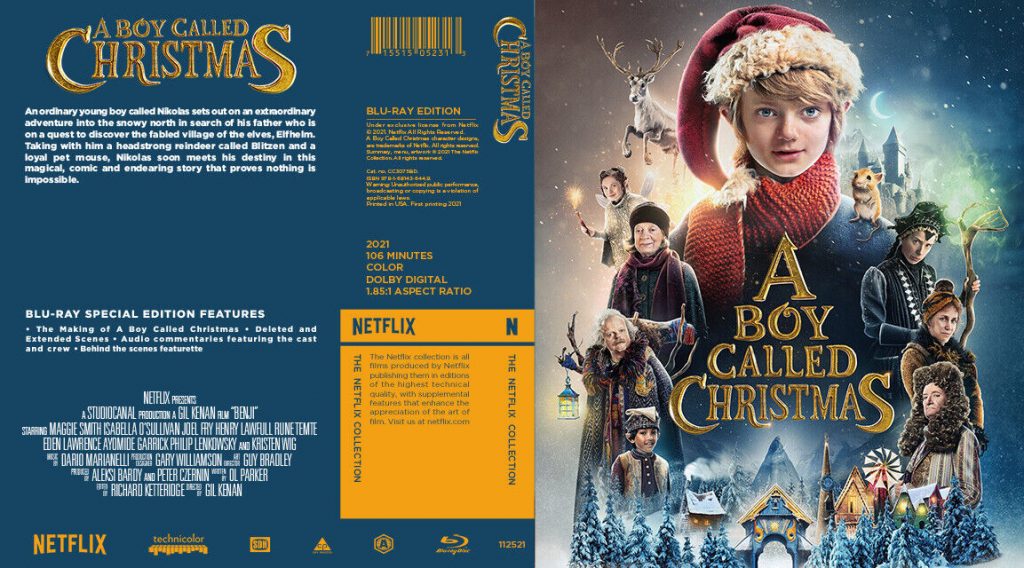 A Boy Called Christmas (2021) Blu-Ray - SKNMART