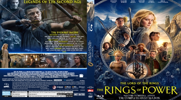 The Lord of the Rings: The Rings of Power Complete 1st Season BLU-RAY ...