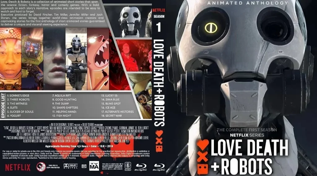 Love Death + Robots Complete 1st Season (2019) Blu-Ray - SKNMART