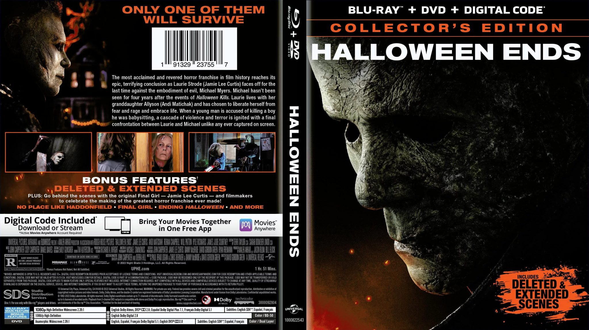 Halloween Ends (2022) Blu-Ray - SKNMART