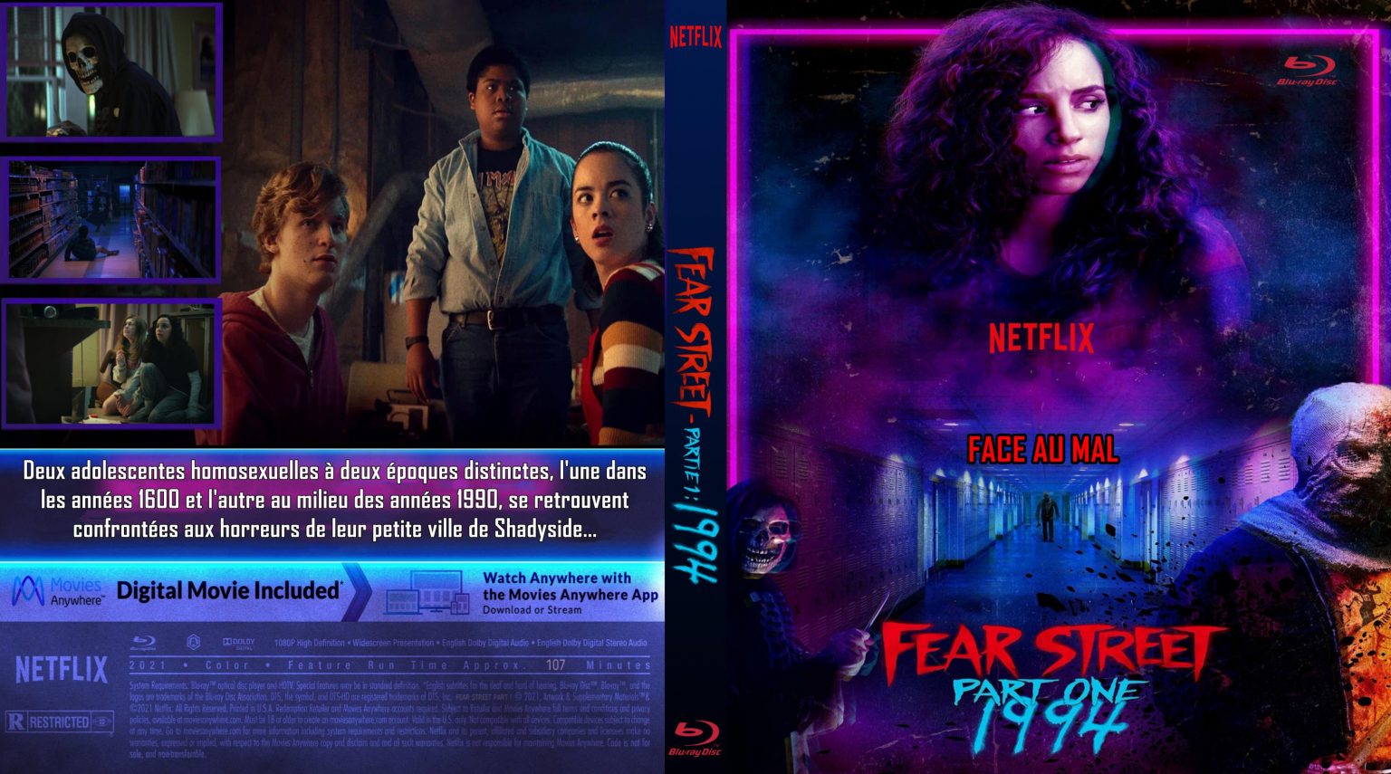 Fear Street Part One: 1994 (2021) Blu-Ray - SKNMART