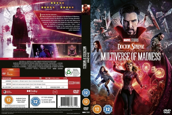 Doctor Strange in the Multiverse of Madness (2022) DVD - SKNMART